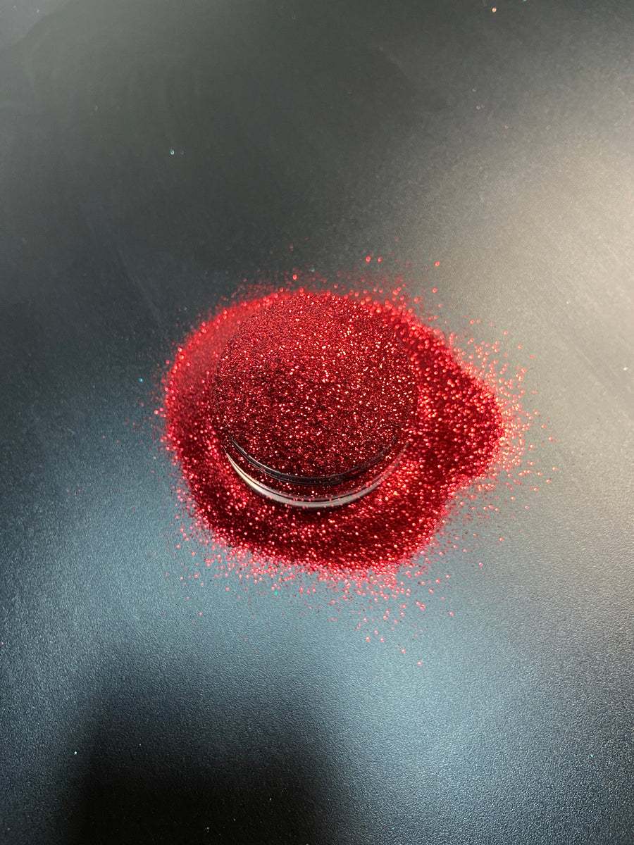 Ruby Red – Glittery - Your #1 source for all kinds of glitter products!